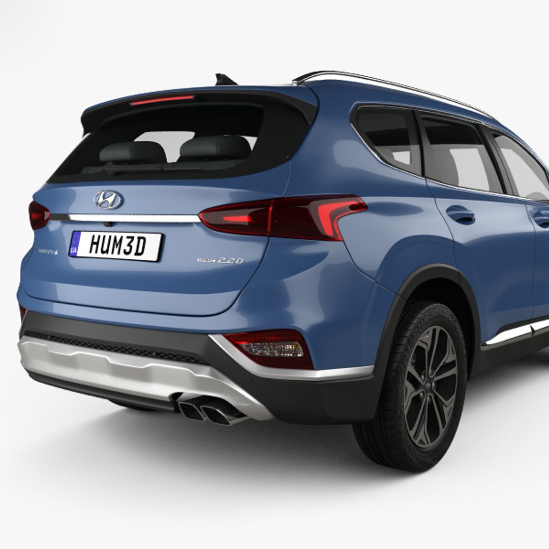 Hyundai Santa Fe 3D Model - TurboSquid 1407315