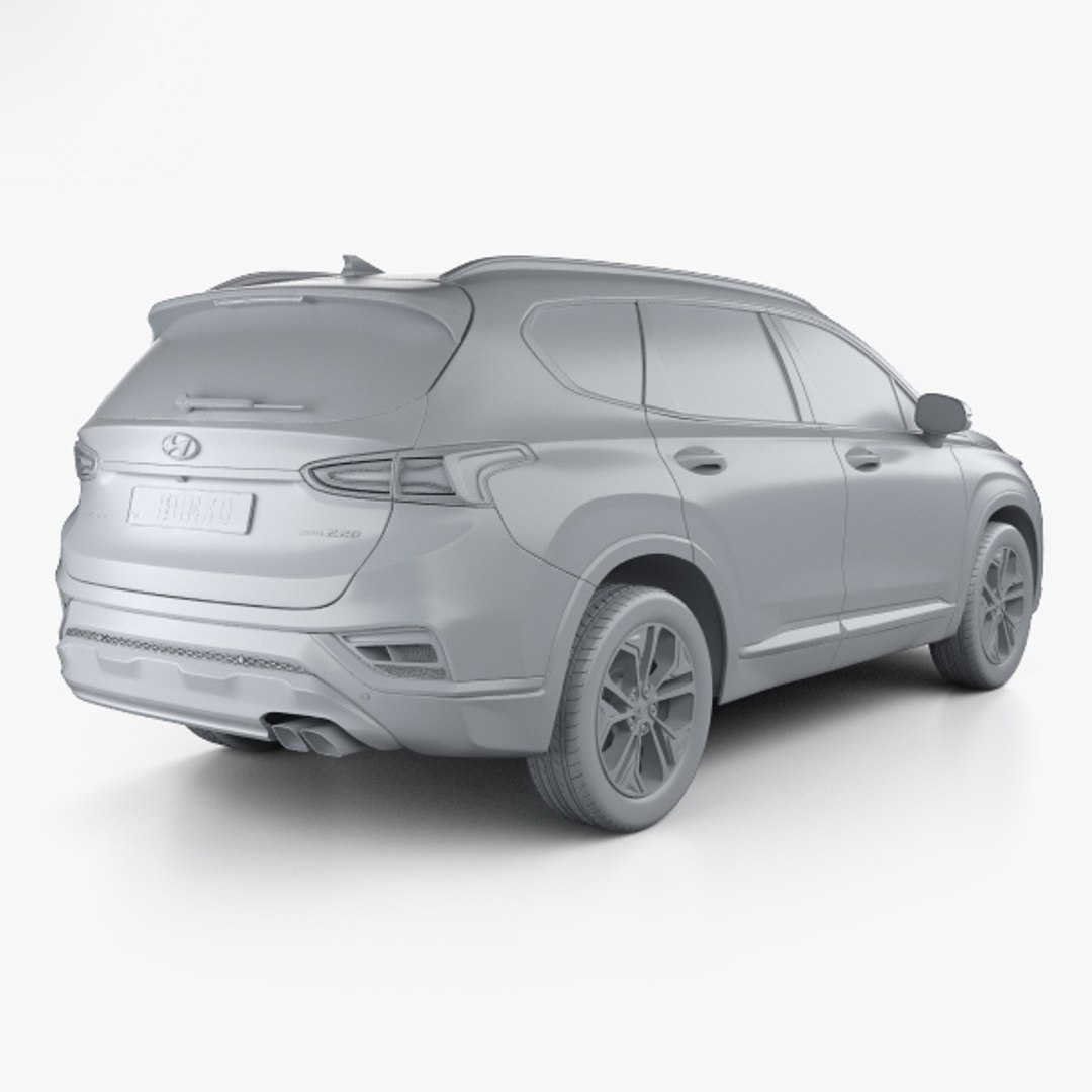 Hyundai Santa Fe 3D Model - TurboSquid 1407315