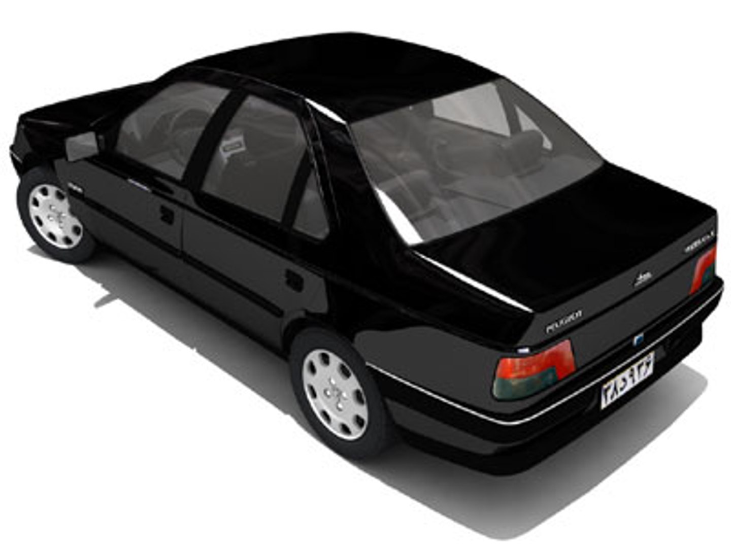 Peugeot 405 3d Model