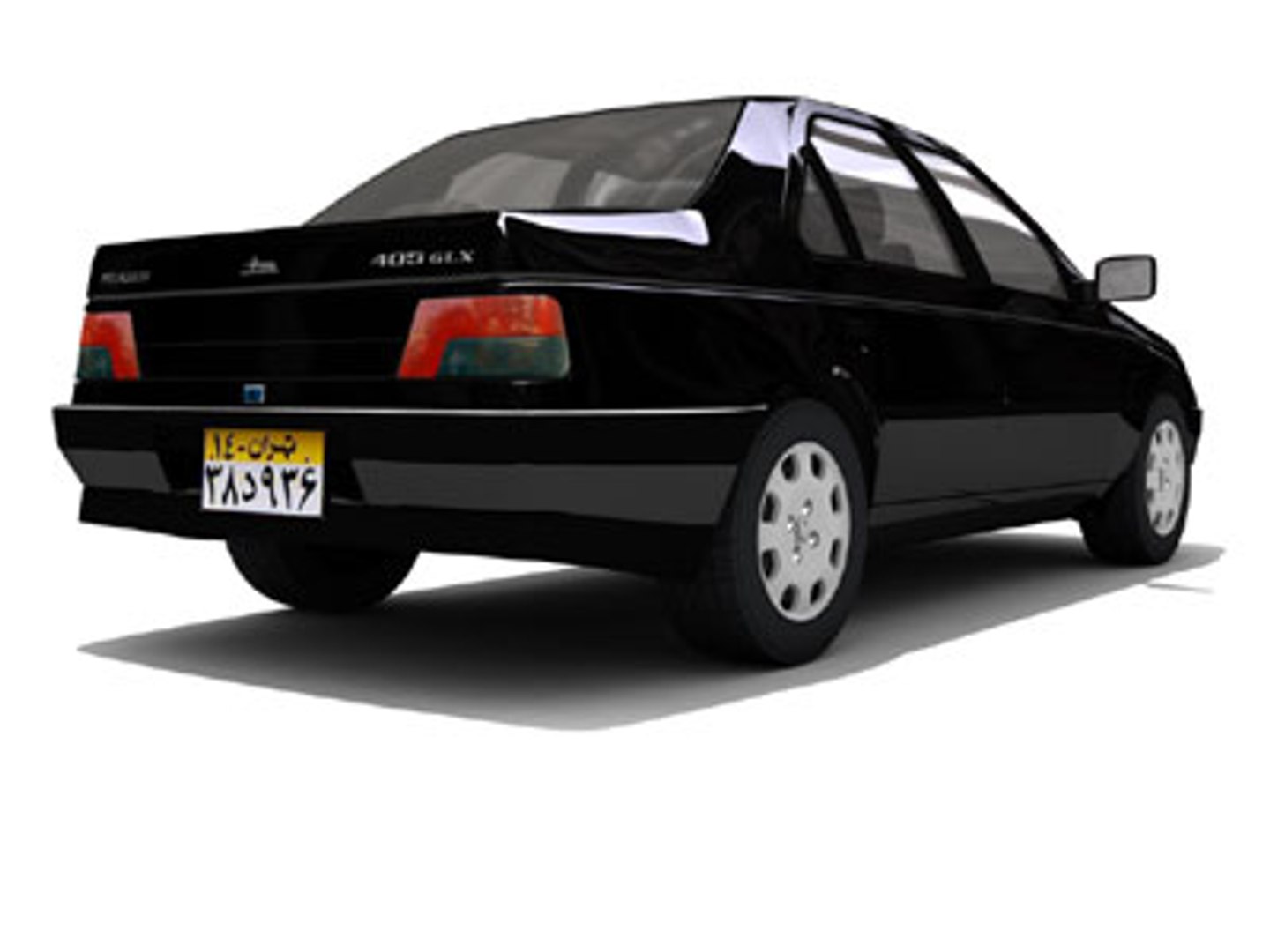 Peugeot 405 3d Model
