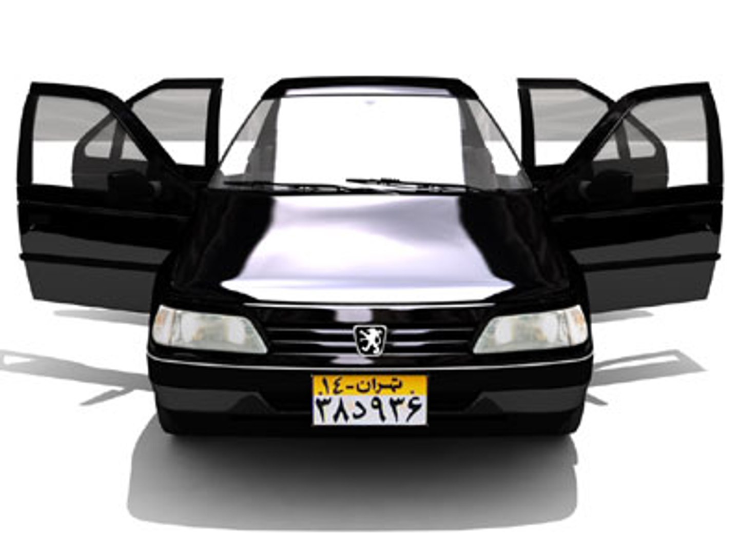 Peugeot 405 3d Model
