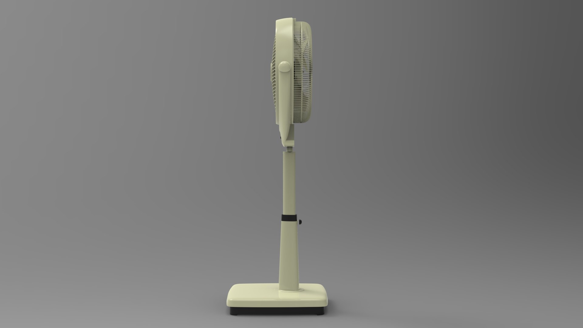 Louver Pedestal Fan Model - TurboSquid 2203210