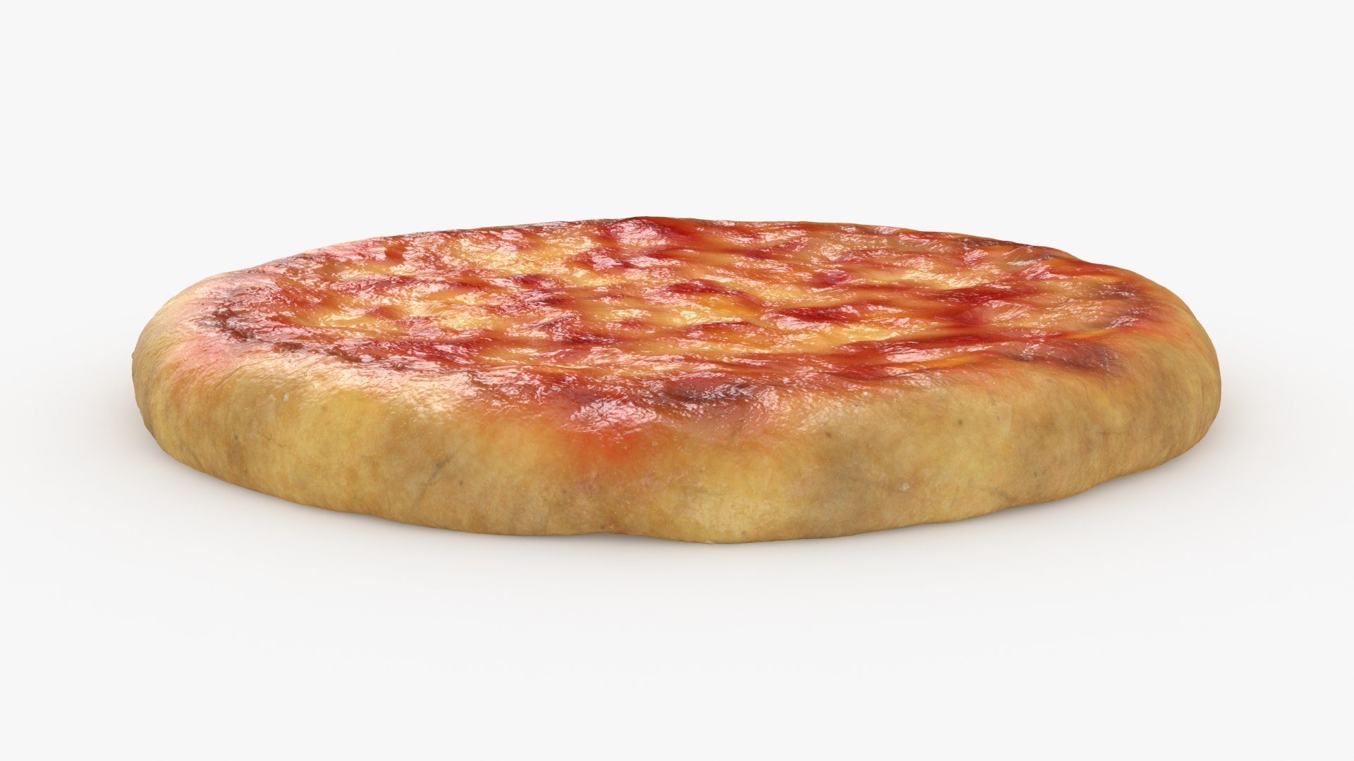 3D Classic Cheese Pizza S - TurboSquid 2271650