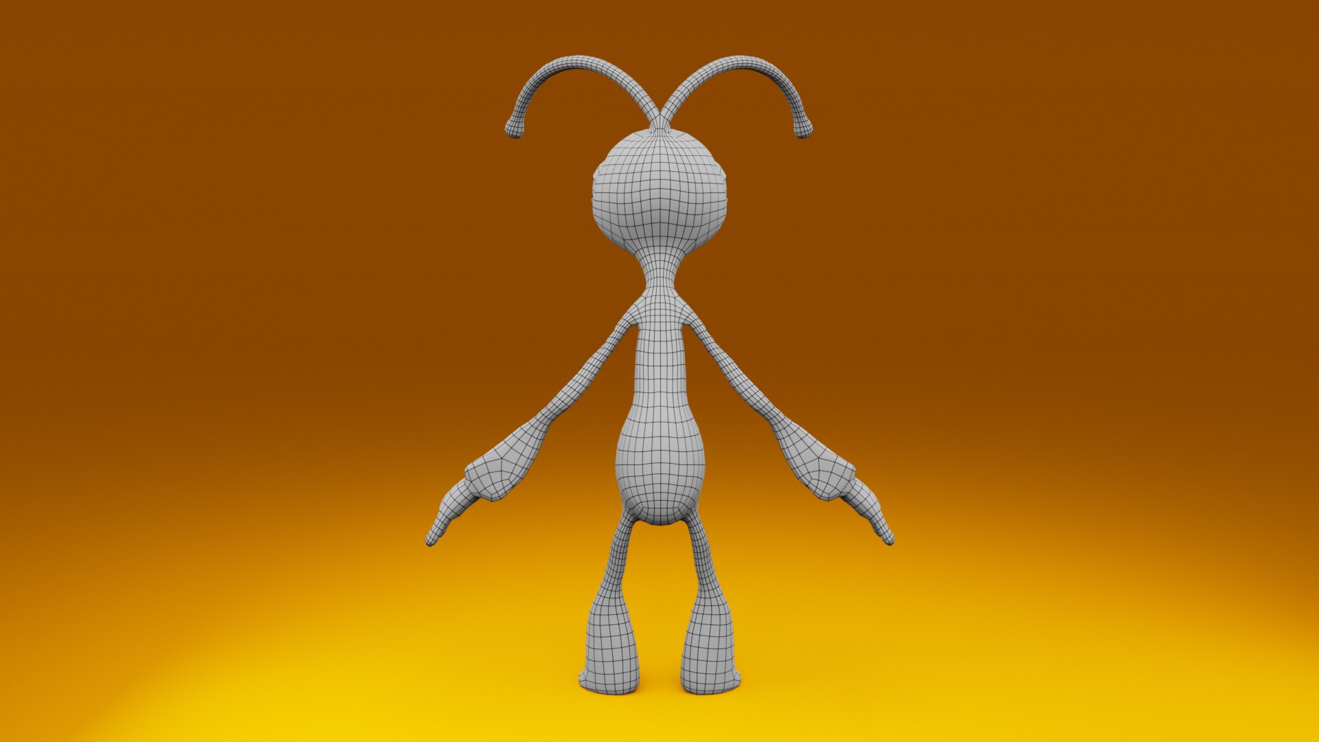 Stylized Cartoon Anthropomorphic Ant 3D Model 3D - TurboSquid 2204490