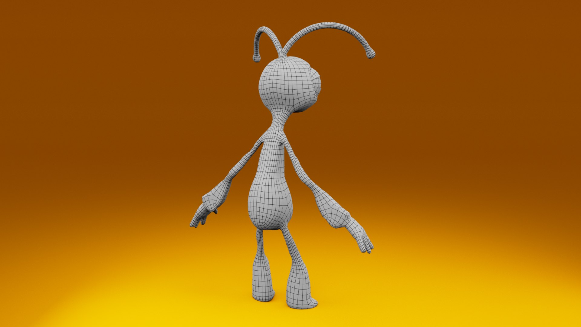 Stylized Cartoon Anthropomorphic Ant 3D Model 3D - TurboSquid 2204490