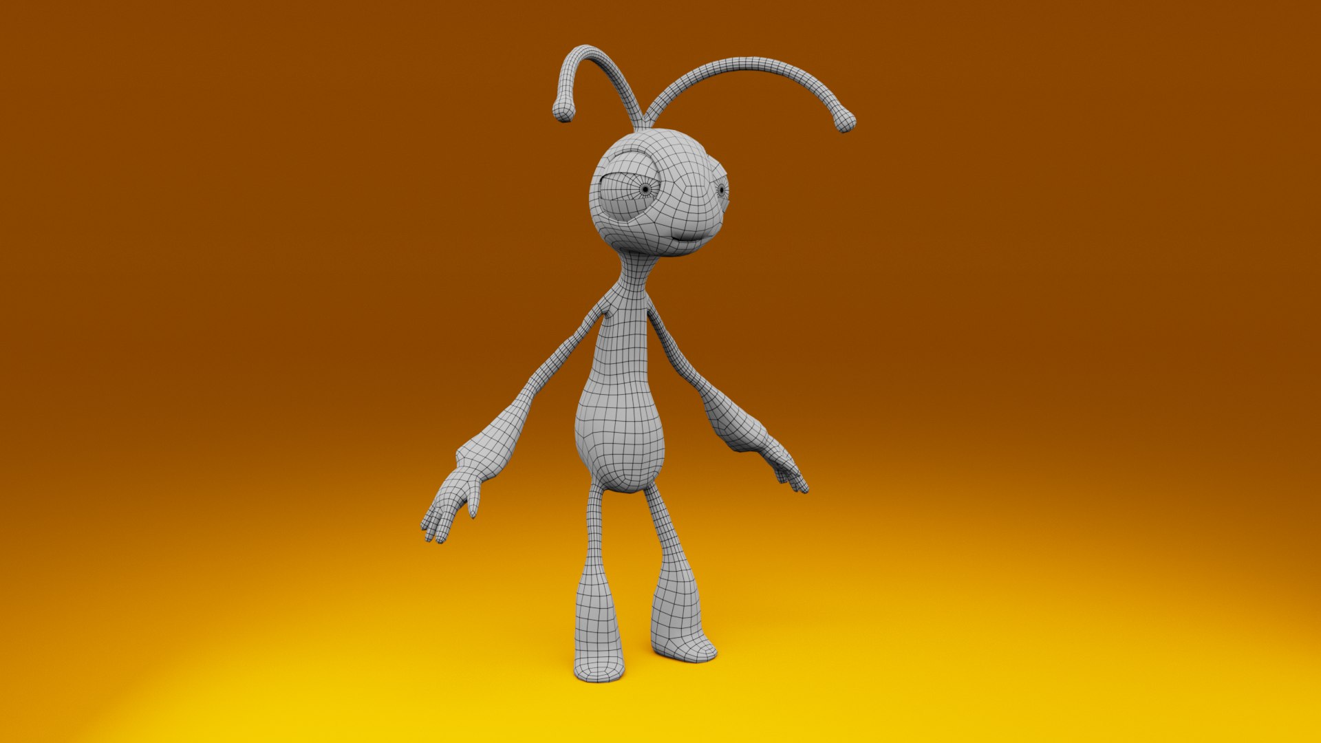 Stylized Cartoon Anthropomorphic Ant 3D Model 3D - TurboSquid 2204490
