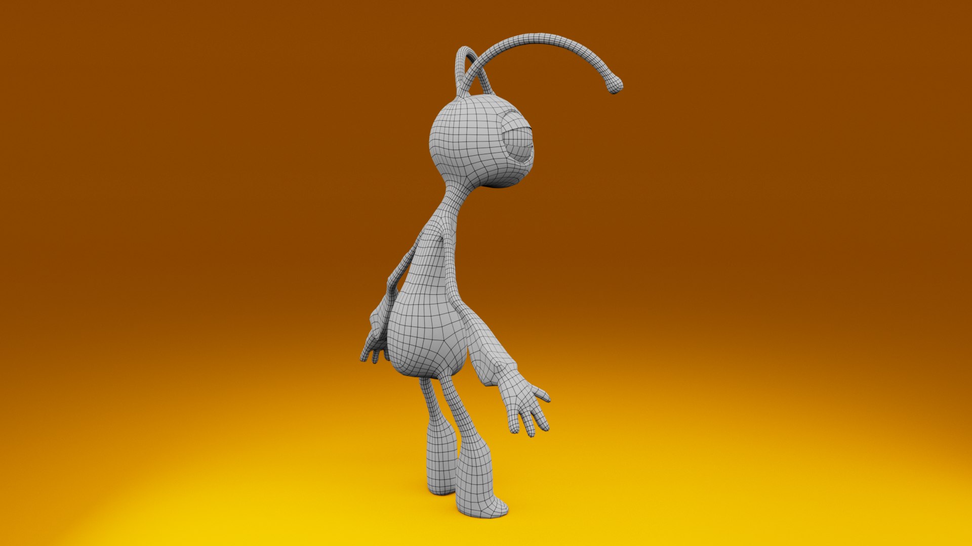 Stylized Cartoon Anthropomorphic Ant 3D Model 3D - TurboSquid 2204490
