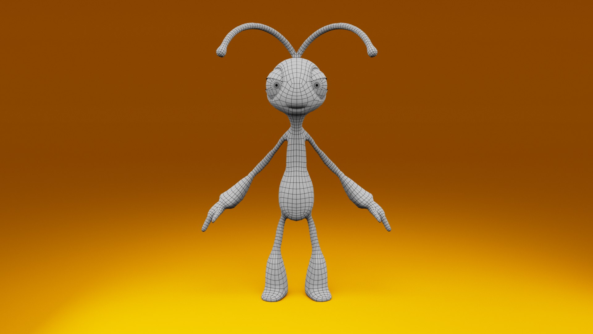 Stylized Cartoon Anthropomorphic Ant 3D Model 3D - TurboSquid 2204490