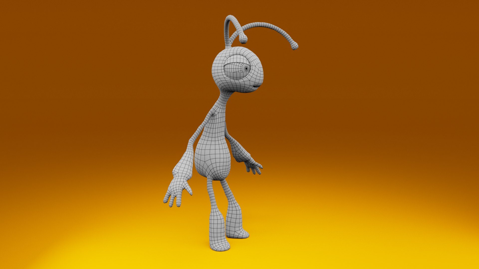 Stylized Cartoon Anthropomorphic Ant 3D Model 3D - TurboSquid 2204490
