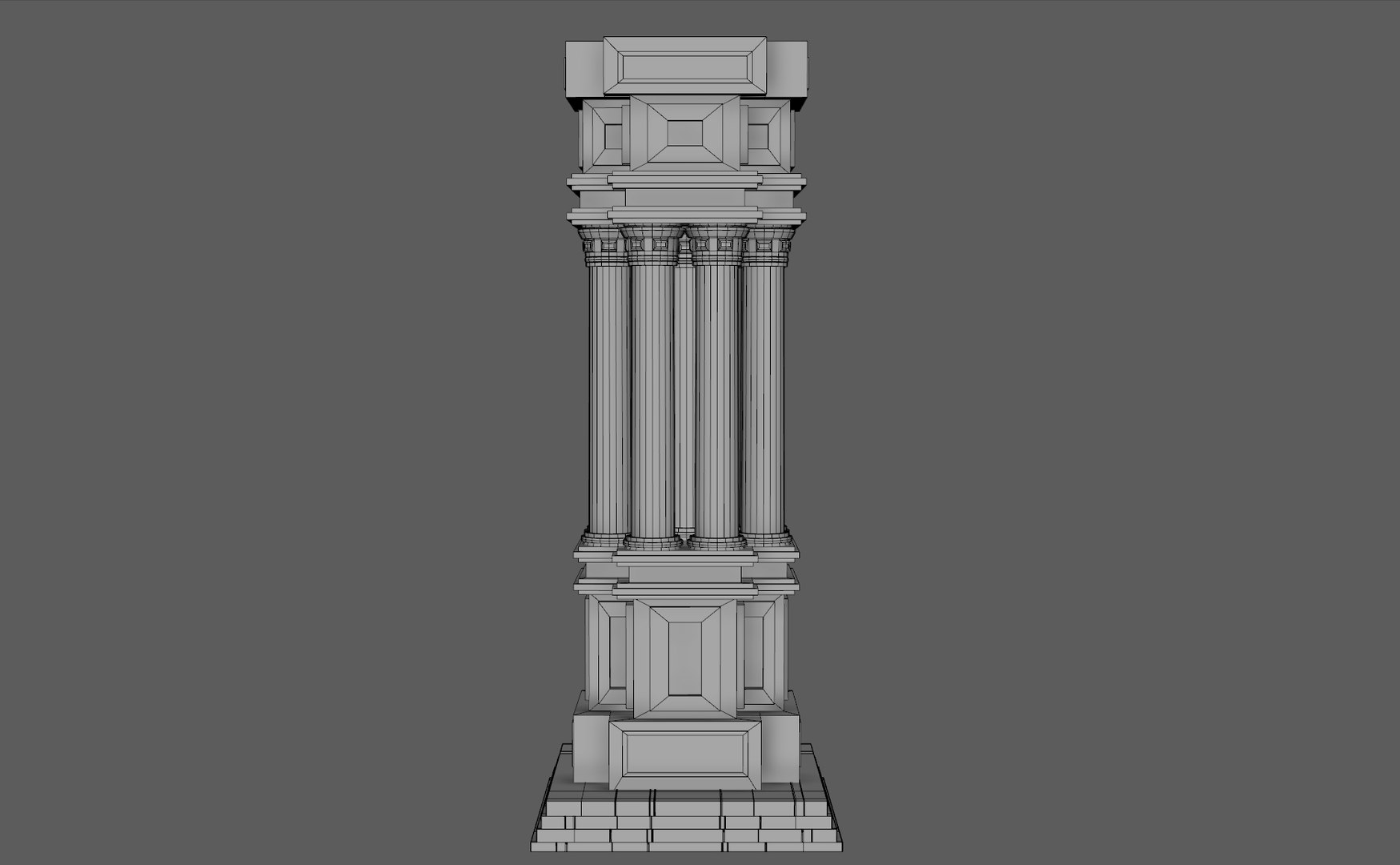 Free 3D Architecture Column Model - TurboSquid 1695748