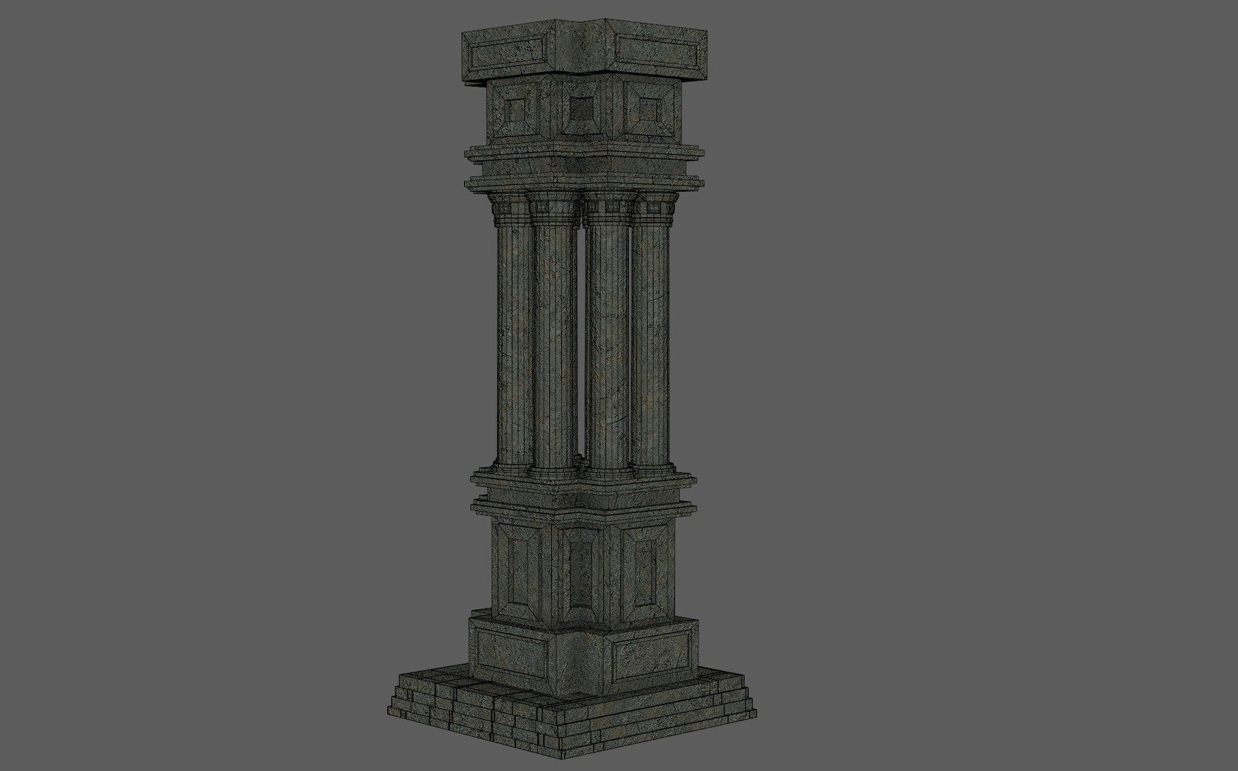Free 3D Architecture Column Model - TurboSquid 1695748