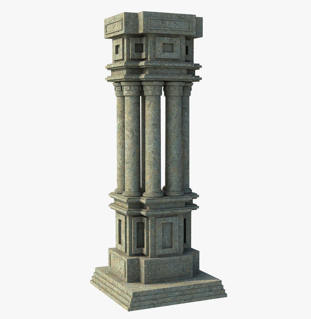 Free 3D Architecture Column Model - TurboSquid 1695748