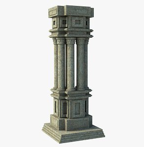 Free Column 3D Models for Download | TurboSquid