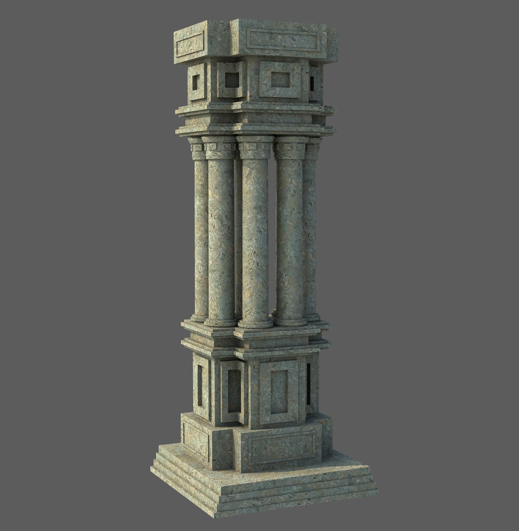 Free 3D Architecture Column Model - TurboSquid 1695748