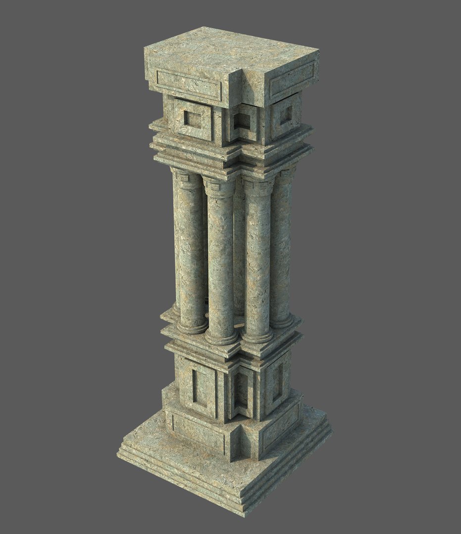 Free 3D Architecture Column Model - TurboSquid 1695748