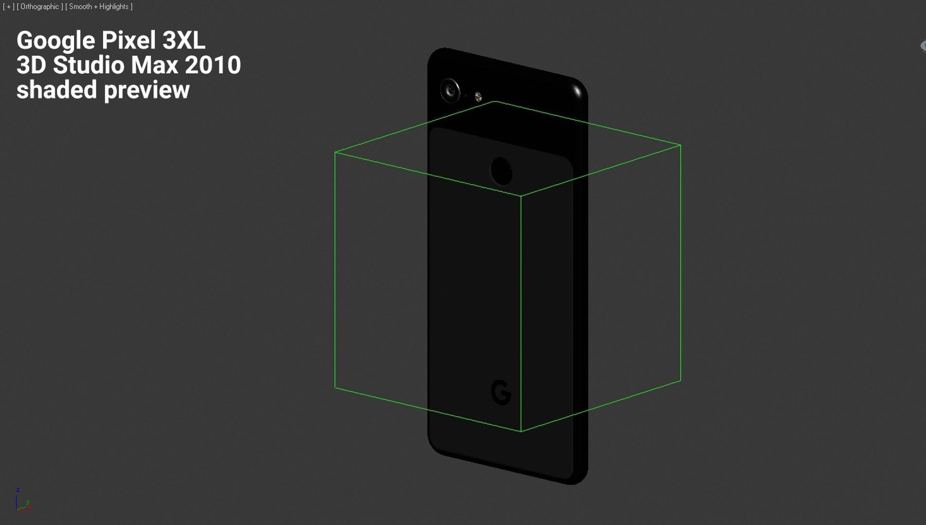 Google pixel 3 3xl 3D model - TurboSquid 1317154