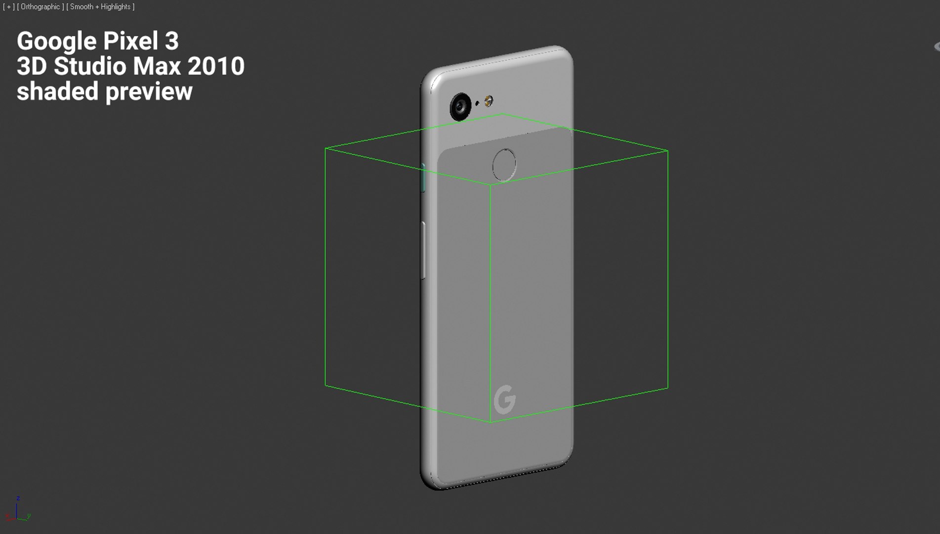 Google pixel 3 3xl 3D model - TurboSquid 1317154