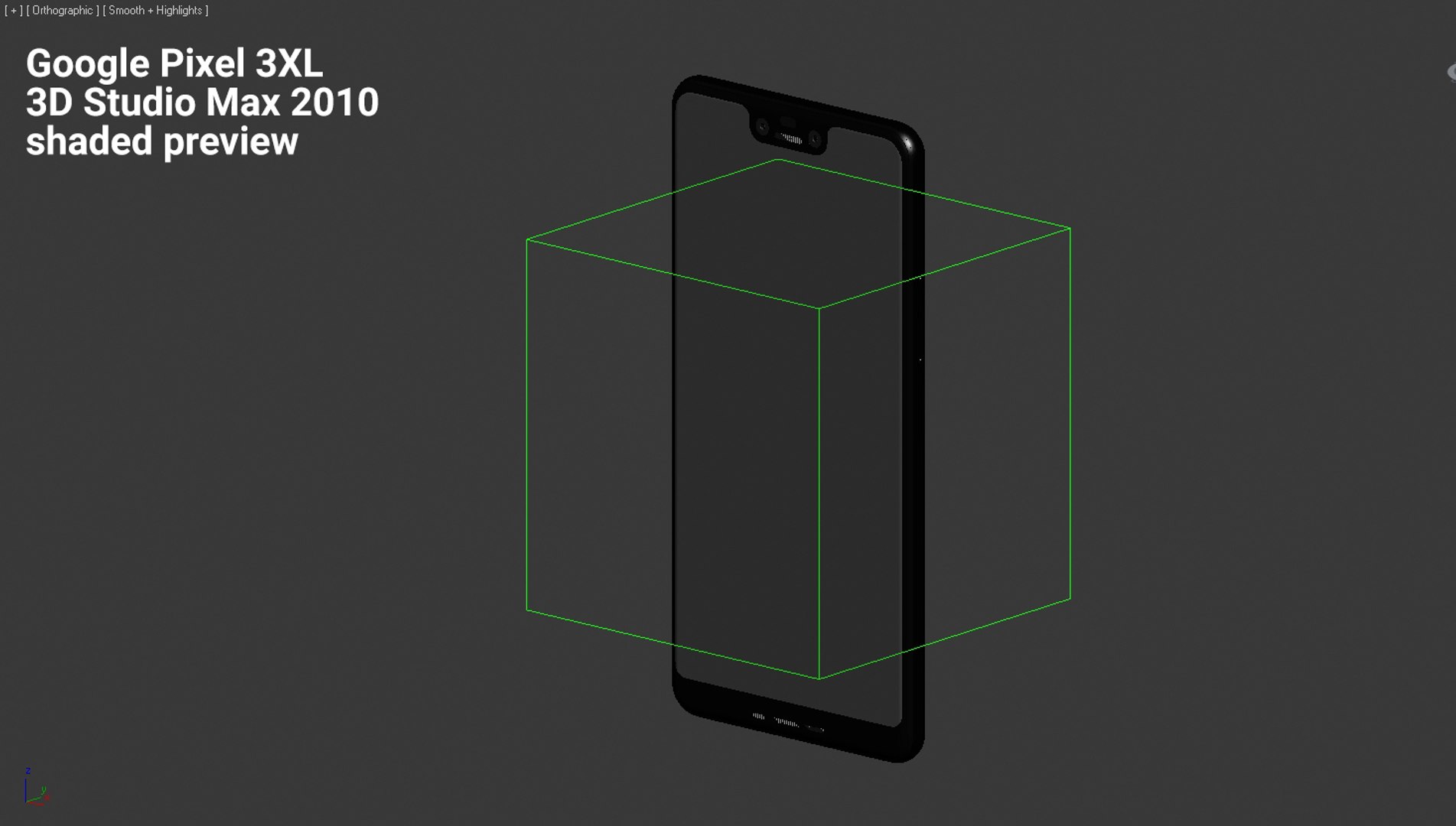 Google pixel 3 3xl 3D model - TurboSquid 1317154