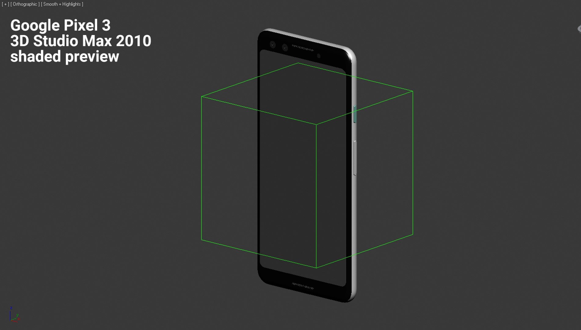Google pixel 3 3xl 3D model - TurboSquid 1317154