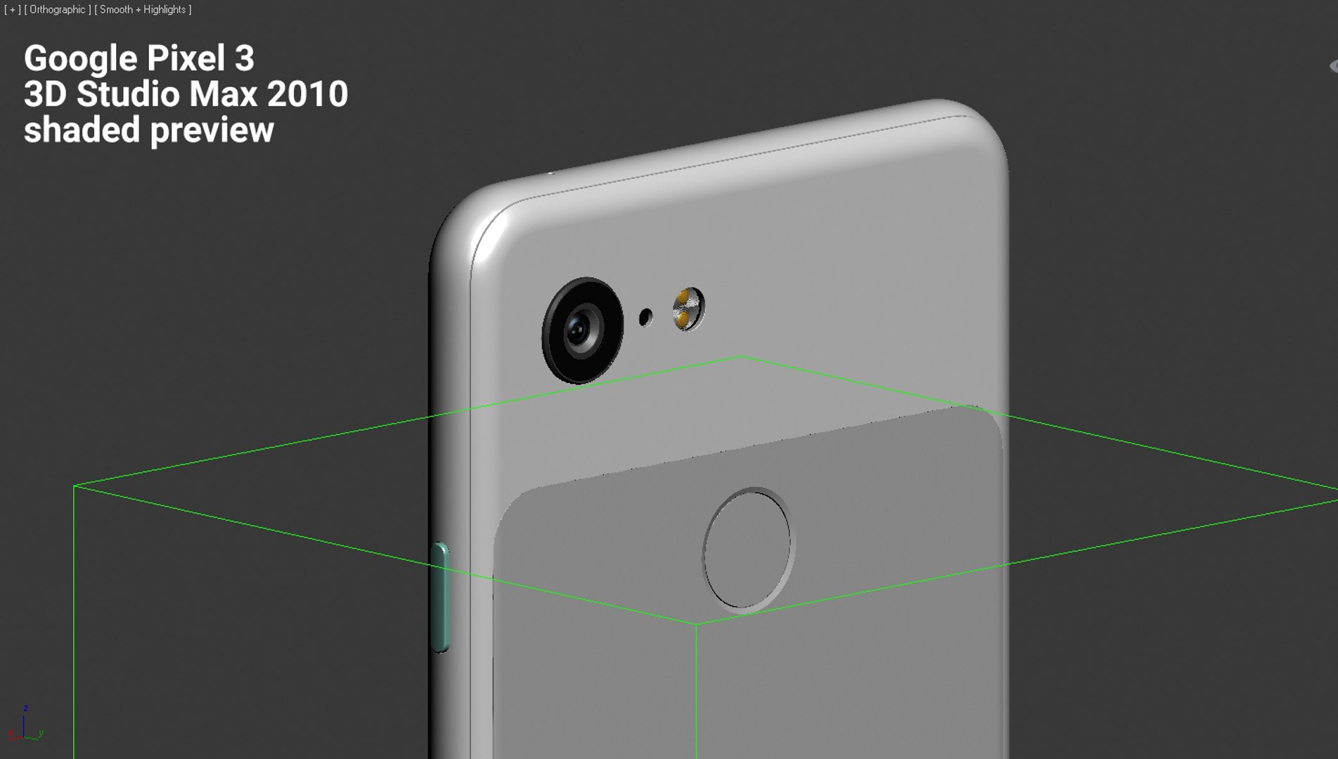Google pixel 3 3xl 3D model - TurboSquid 1317154