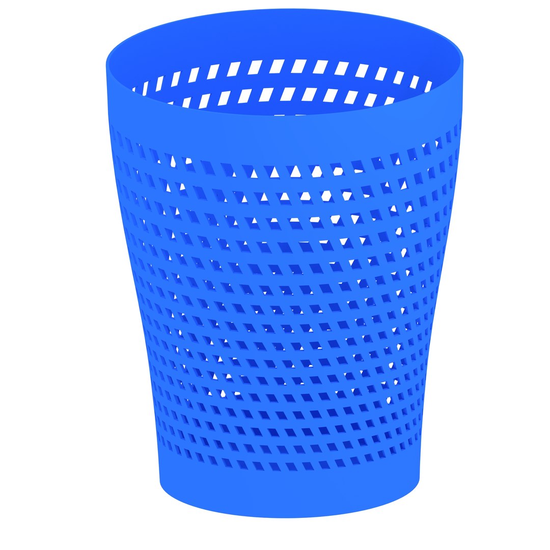 3d model dustbin bin