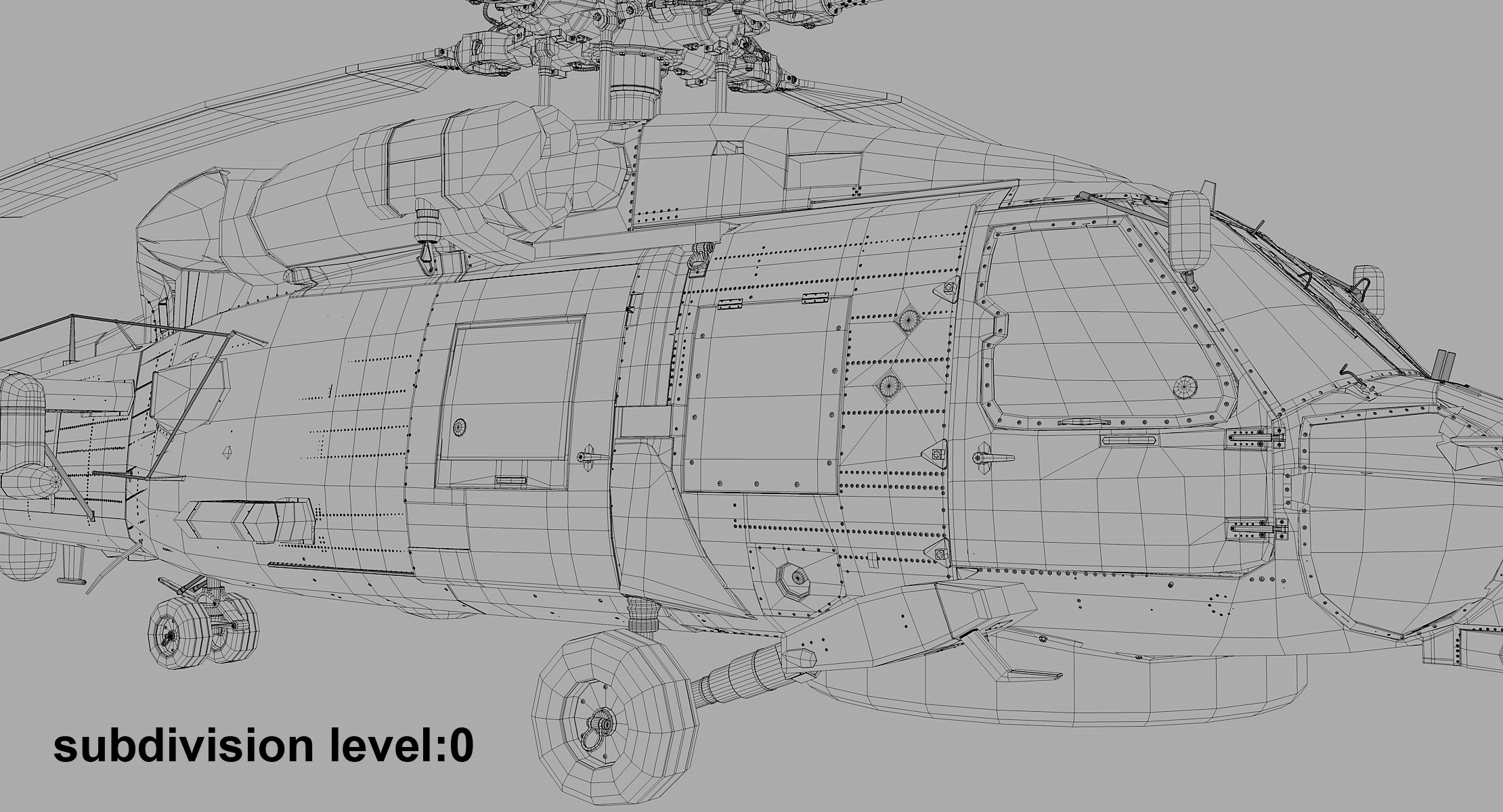 sikorsky sh-60b seahawk 3d model