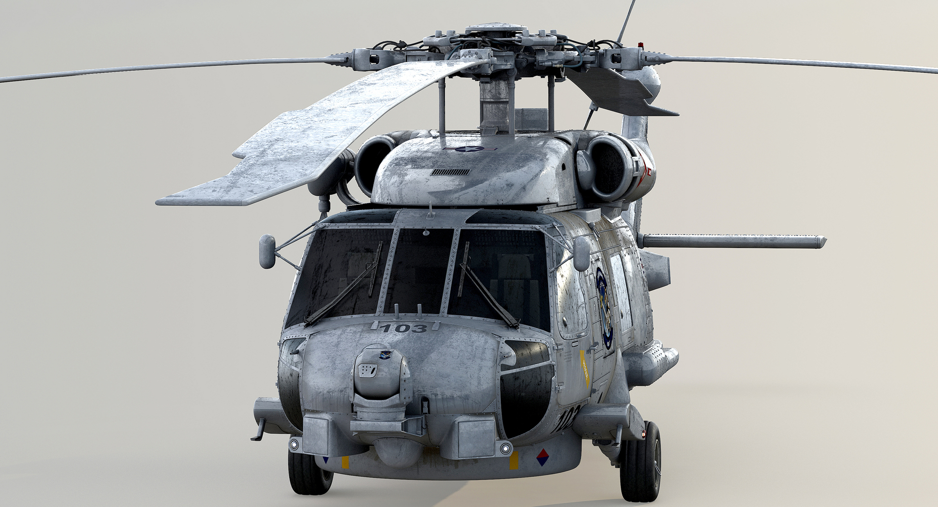 modelo 3d Sikorsky SH-60b Seahawk Helicopter - TurboSquid 954709