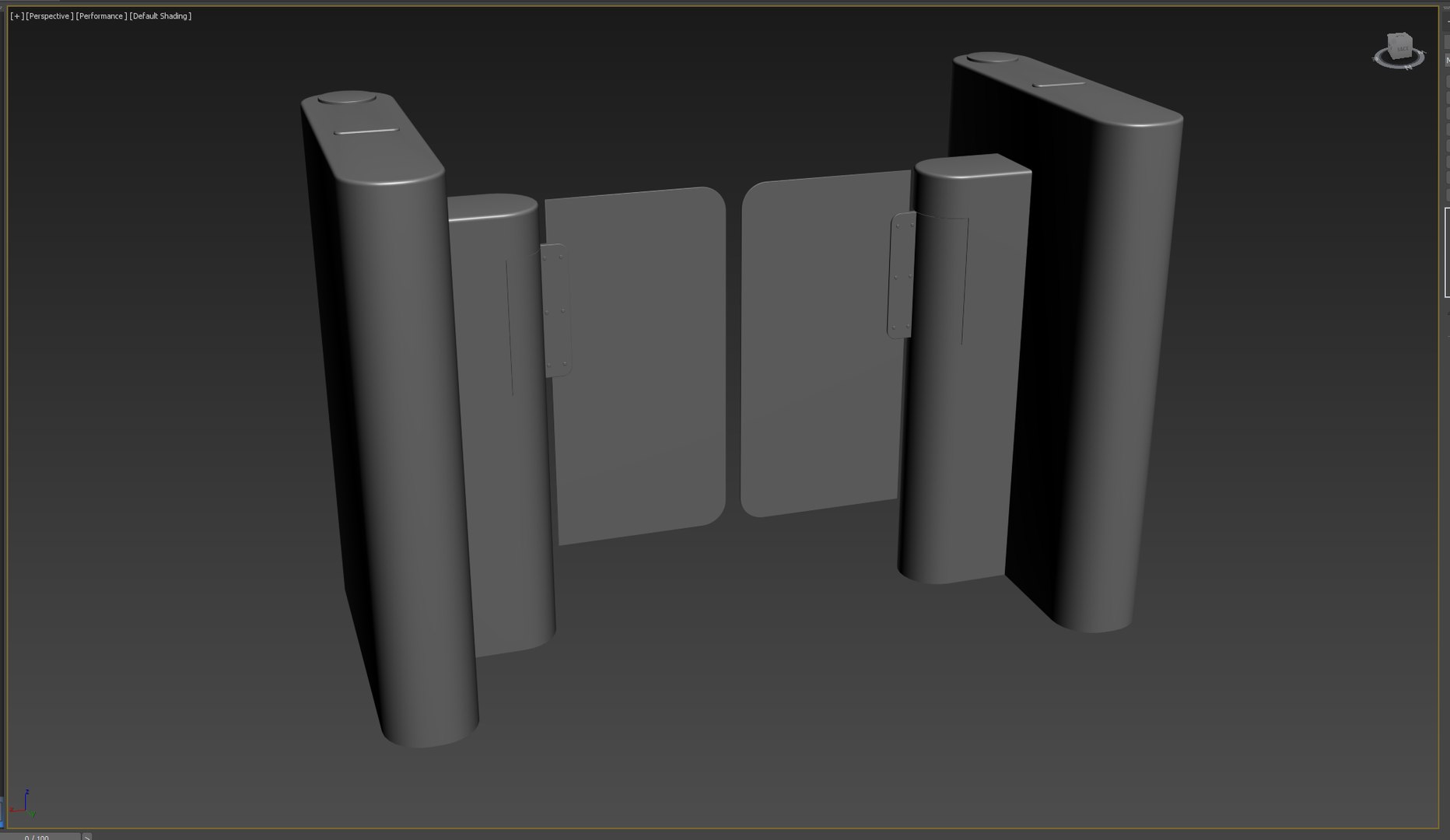 3D Model Intelligent Flap Gate - TurboSquid 1783104
