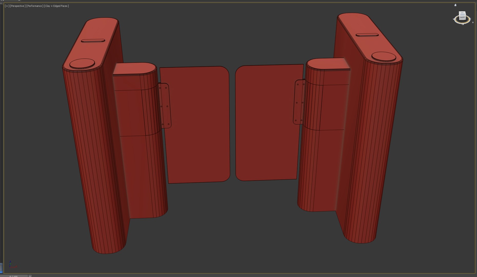 3D Model Intelligent Flap Gate - TurboSquid 1783104