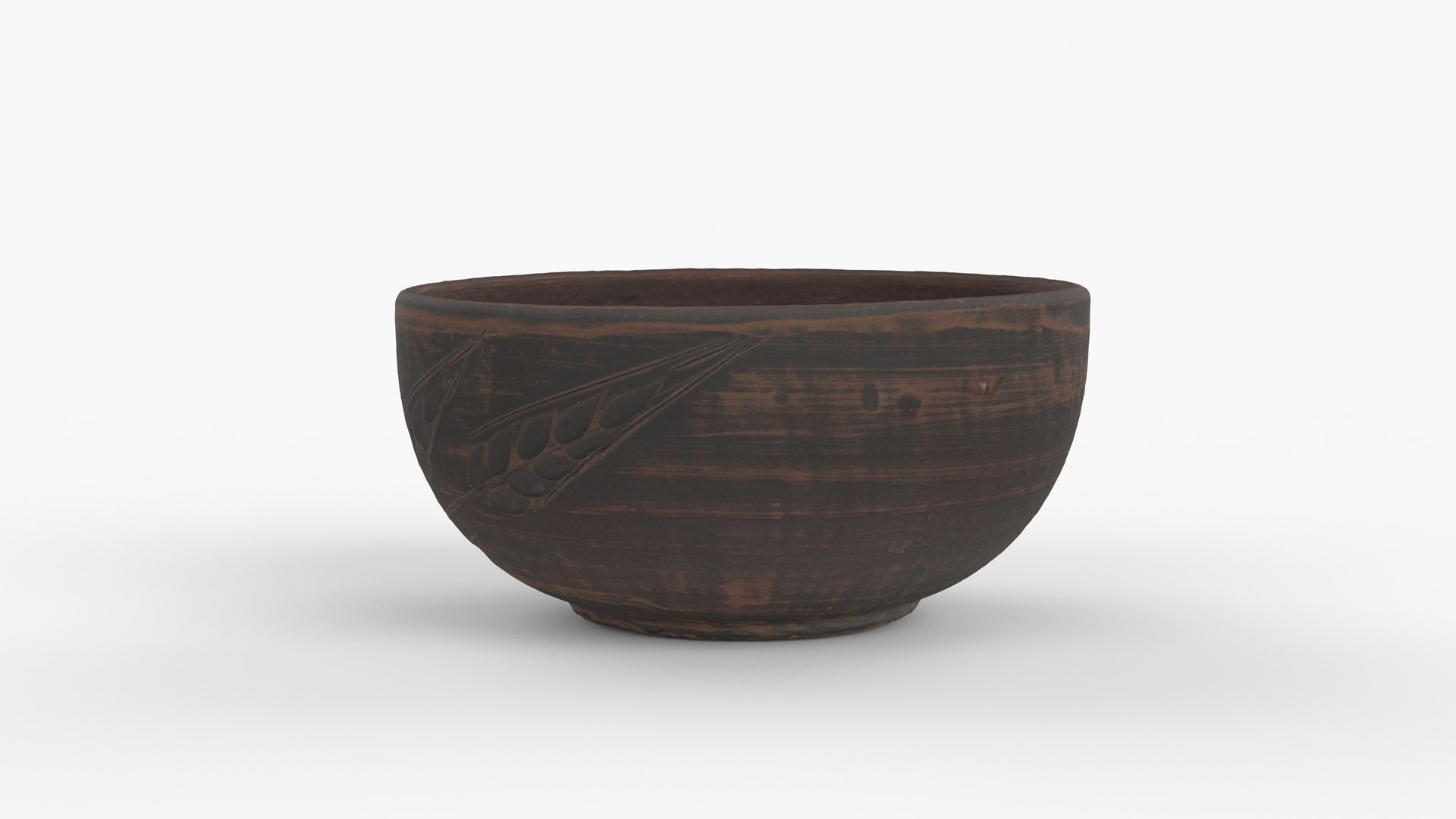 Photorealistic 3D Scan Of Bowl Plate Of Buckwheat Porridge 3D Model ...