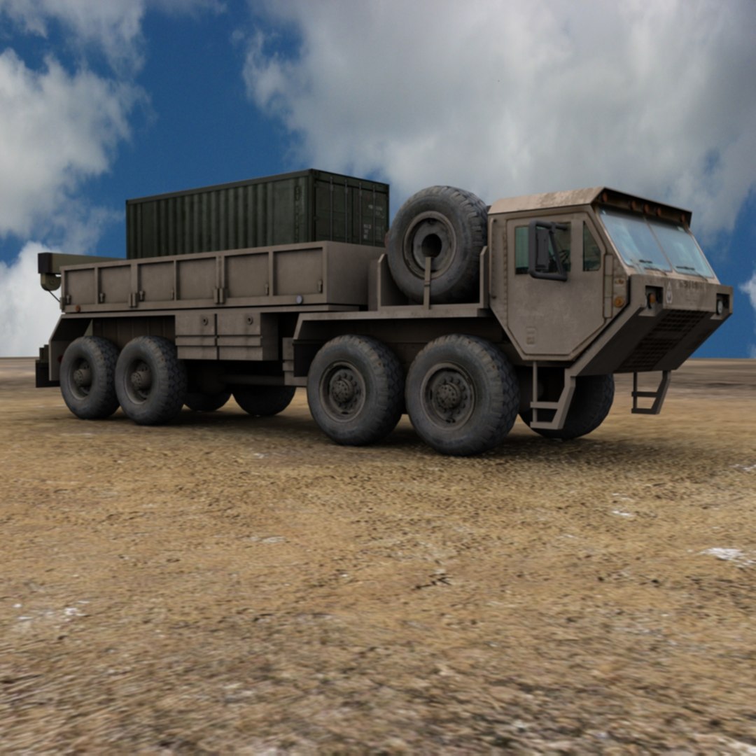 Truck Hemtt M977 3d 3ds