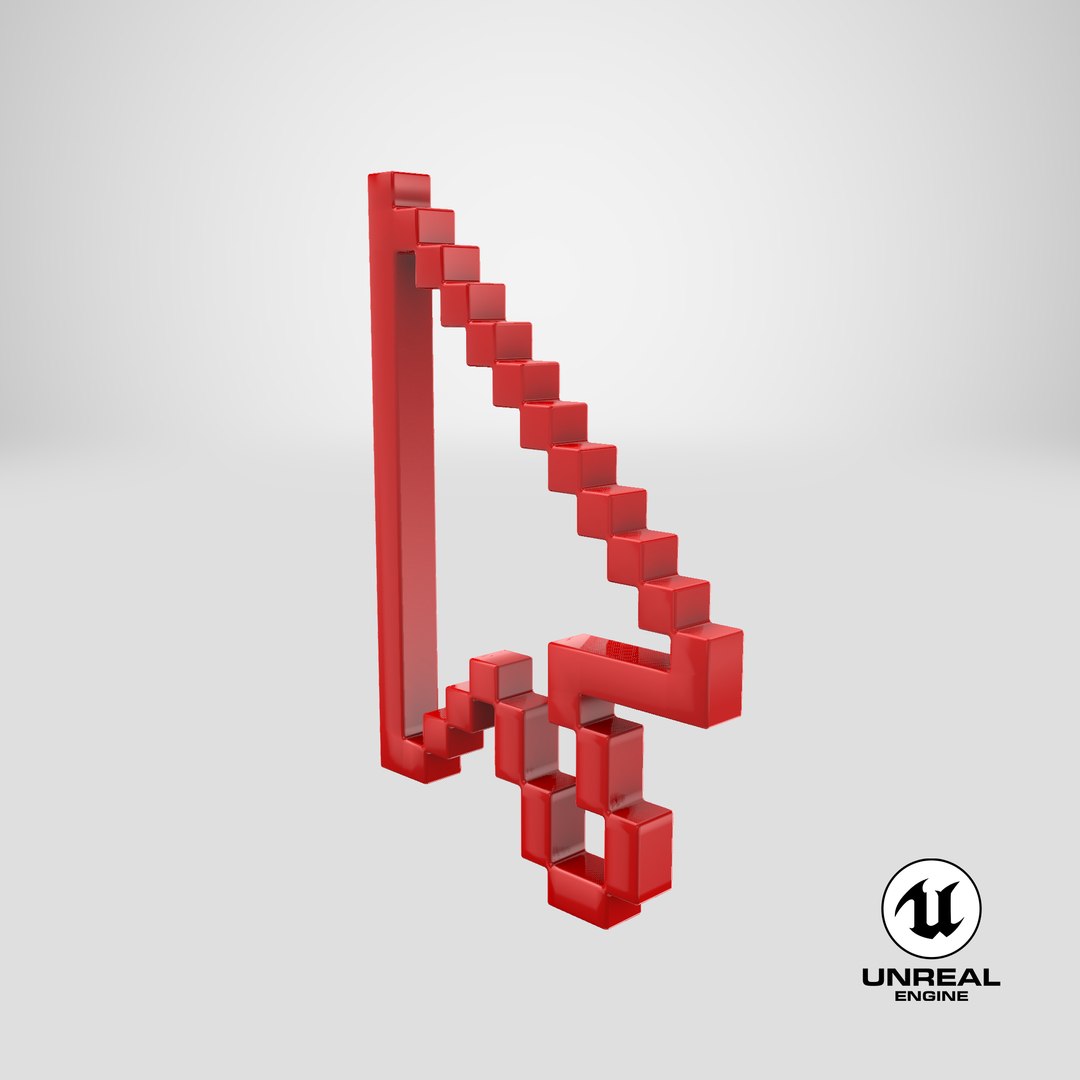 3D Model Arrow Cursor Frame - TurboSquid 1953455