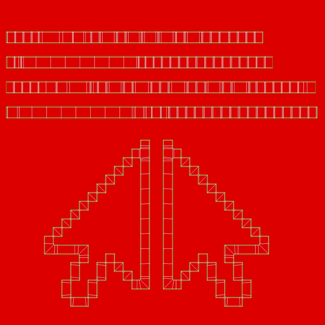 3D Model Arrow Cursor Frame - TurboSquid 1953455