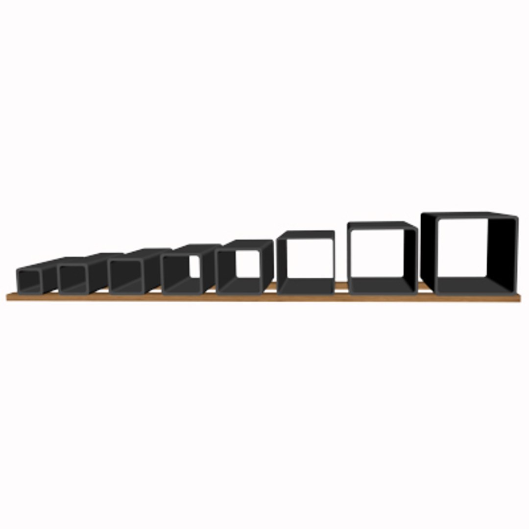3d 5 wall square tube