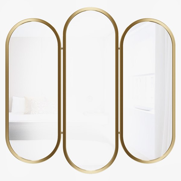 3D model Mirror in a metal frame GZ-M1069 - TurboSquid 2022583