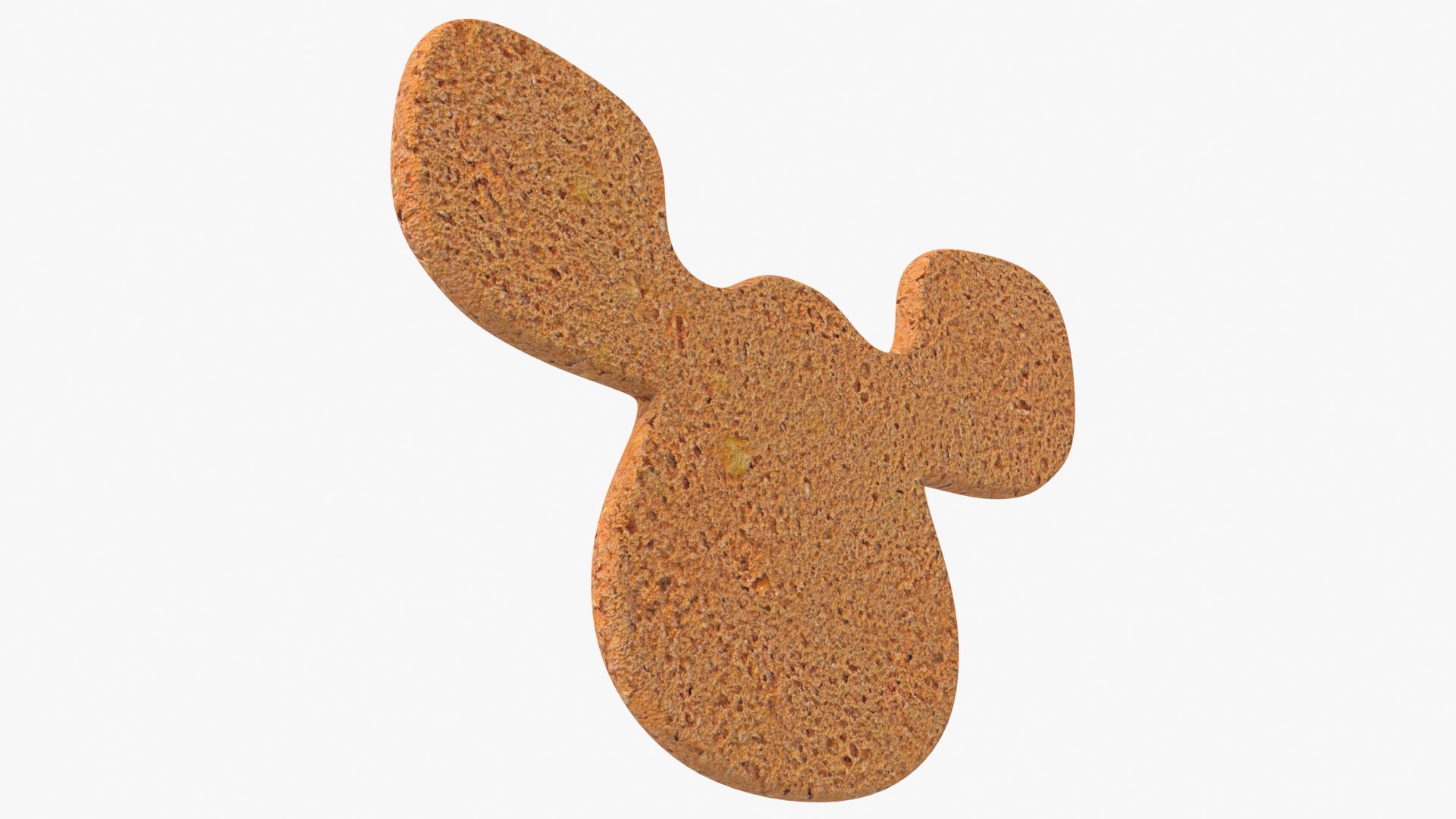 3D Gingerbread Deer Christmas Cookie Model - TurboSquid 1651902