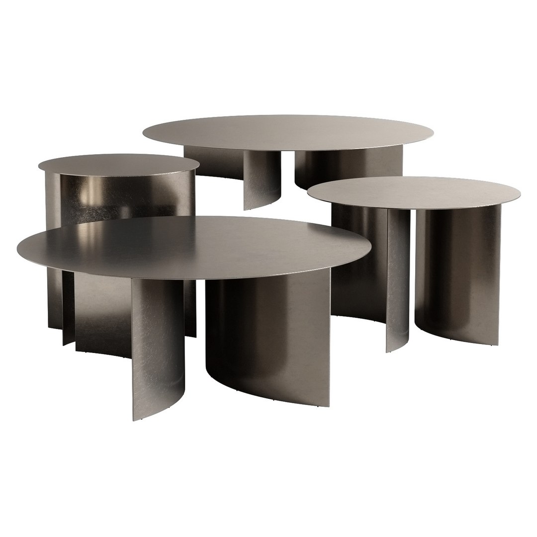 Pierre Flou Table Collection 3D Model - TurboSquid 2273025