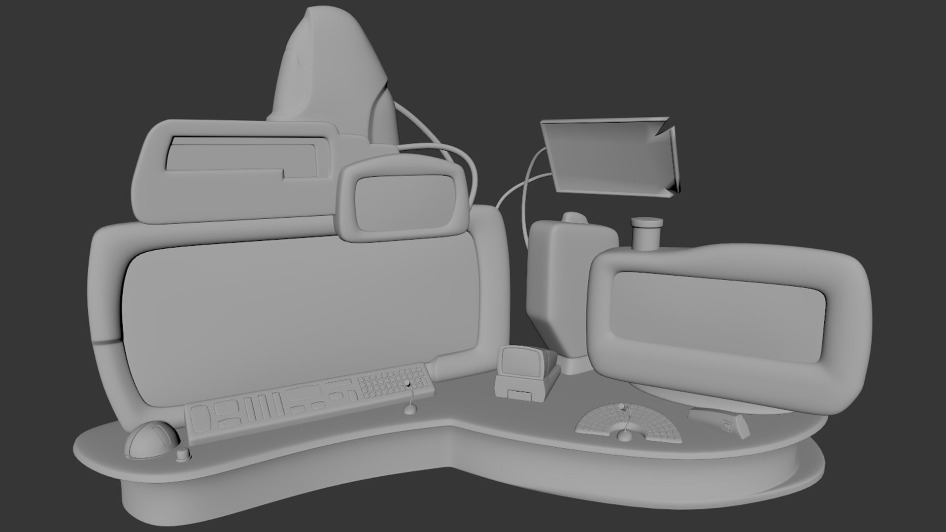 Computer cartoon computer science computer future computer 3D ...