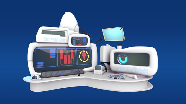 Computer cartoon computer science computer future computer 3D ...