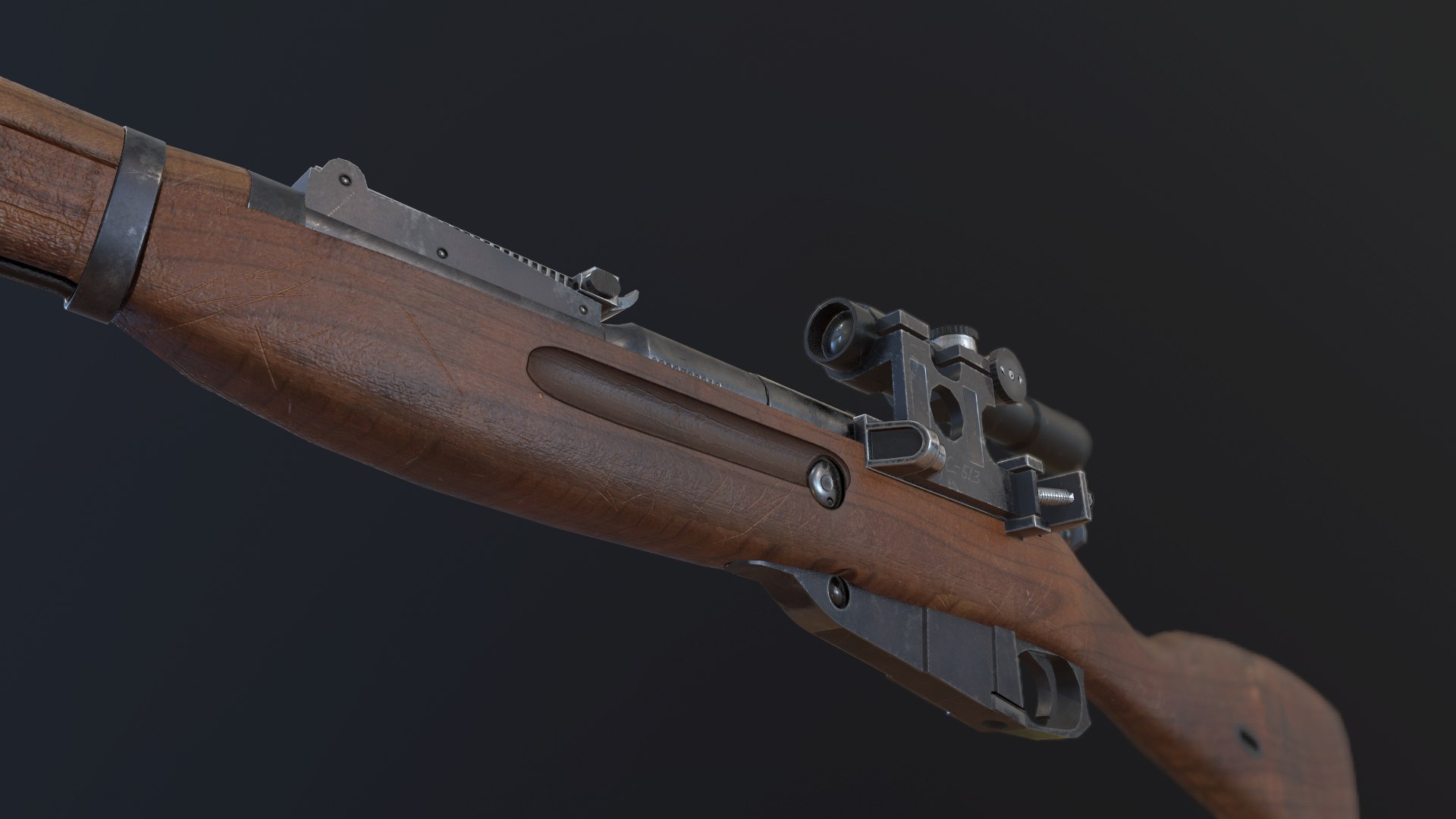 3D mosin-nagant rifle soviet - TurboSquid 1289398