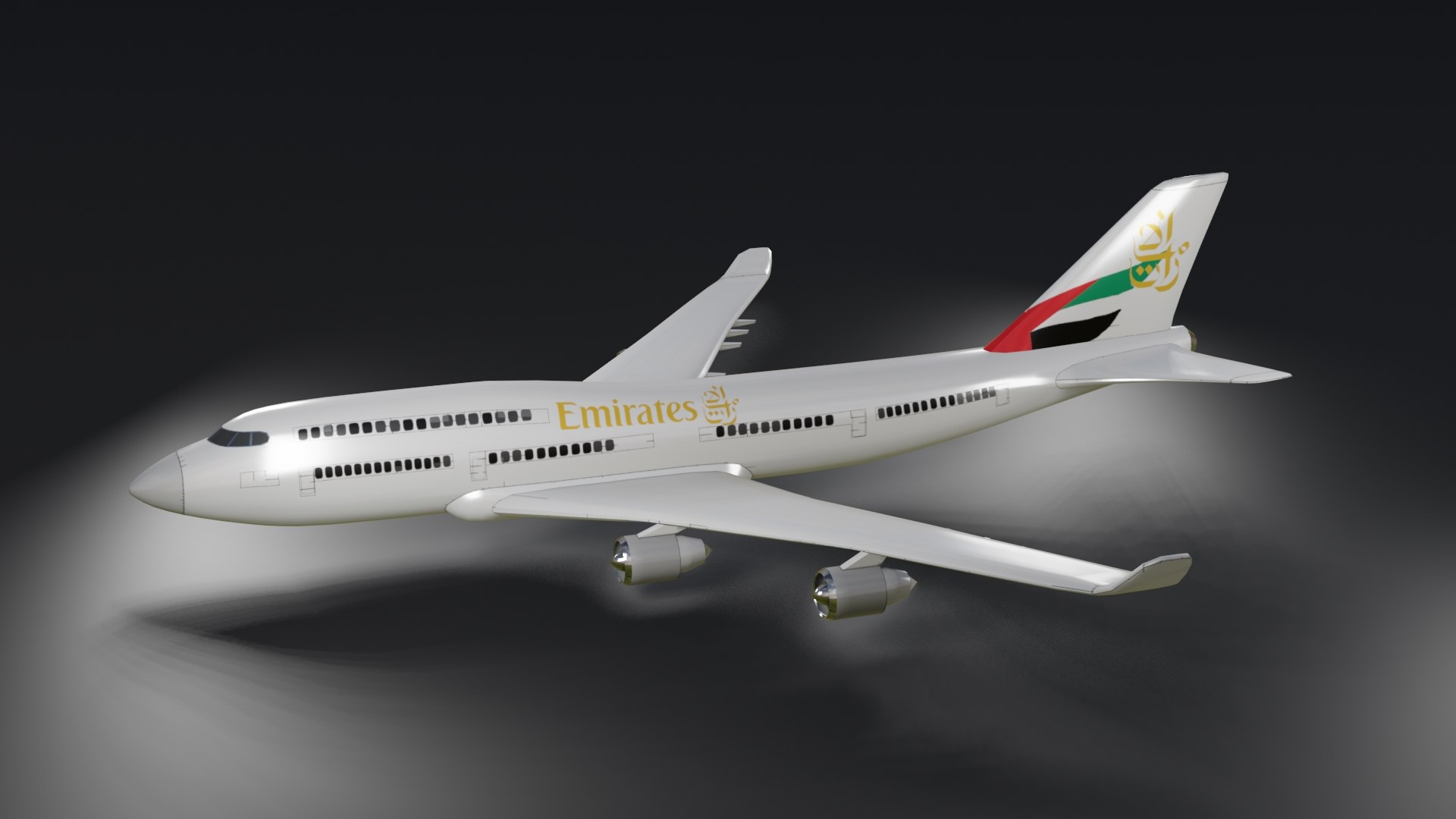 3D model Boeing 747 miniature - TurboSquid 2015645