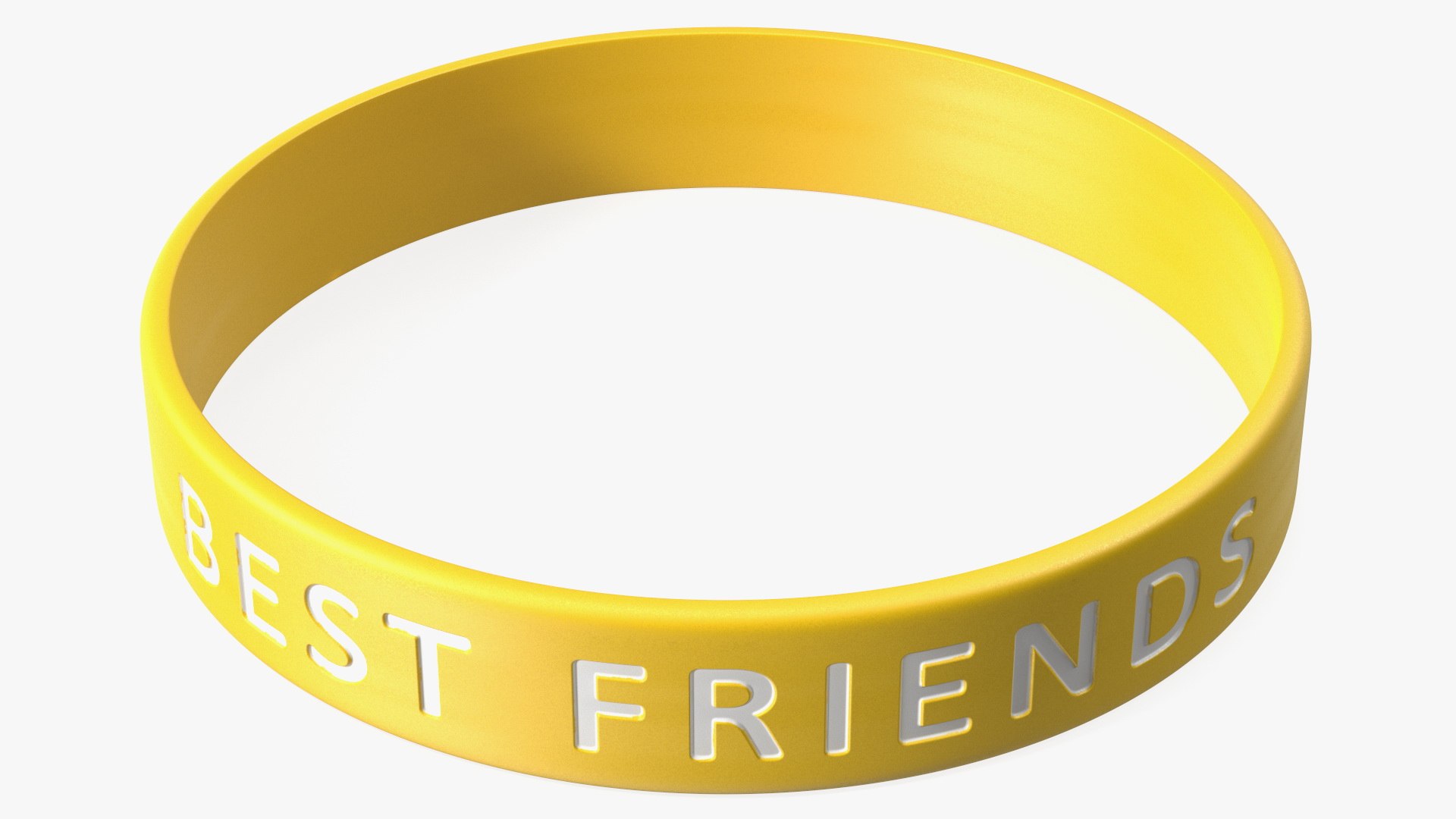 Friendship Rubber Band 3D model - TurboSquid 1769435