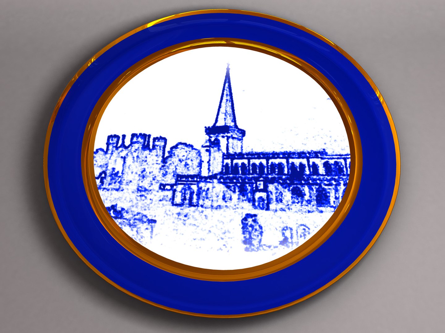 3d Model Platter