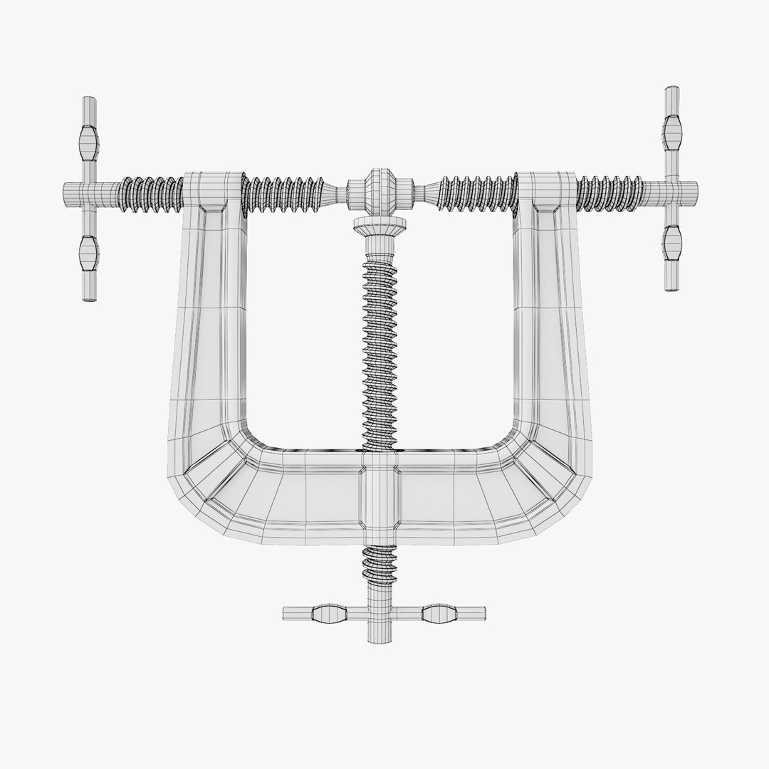 Clamps 3D Model - TurboSquid 1531888