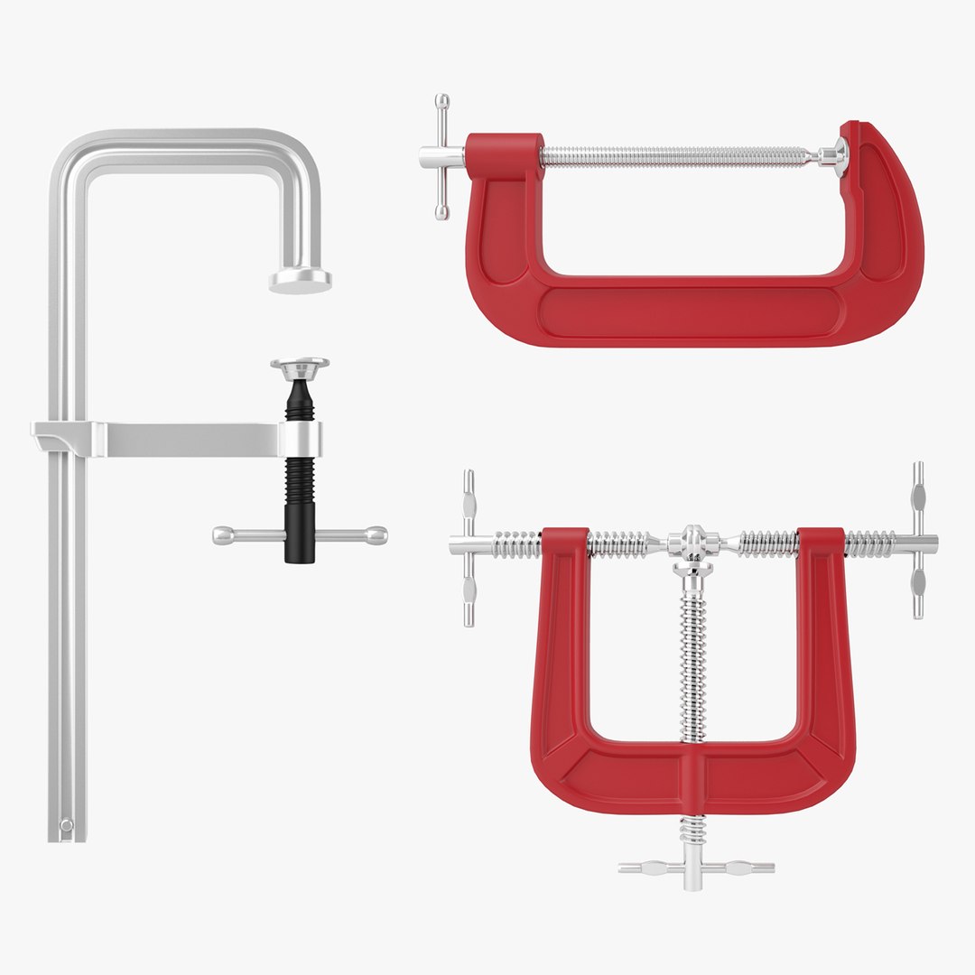Clamps 3D Model - TurboSquid 1531888