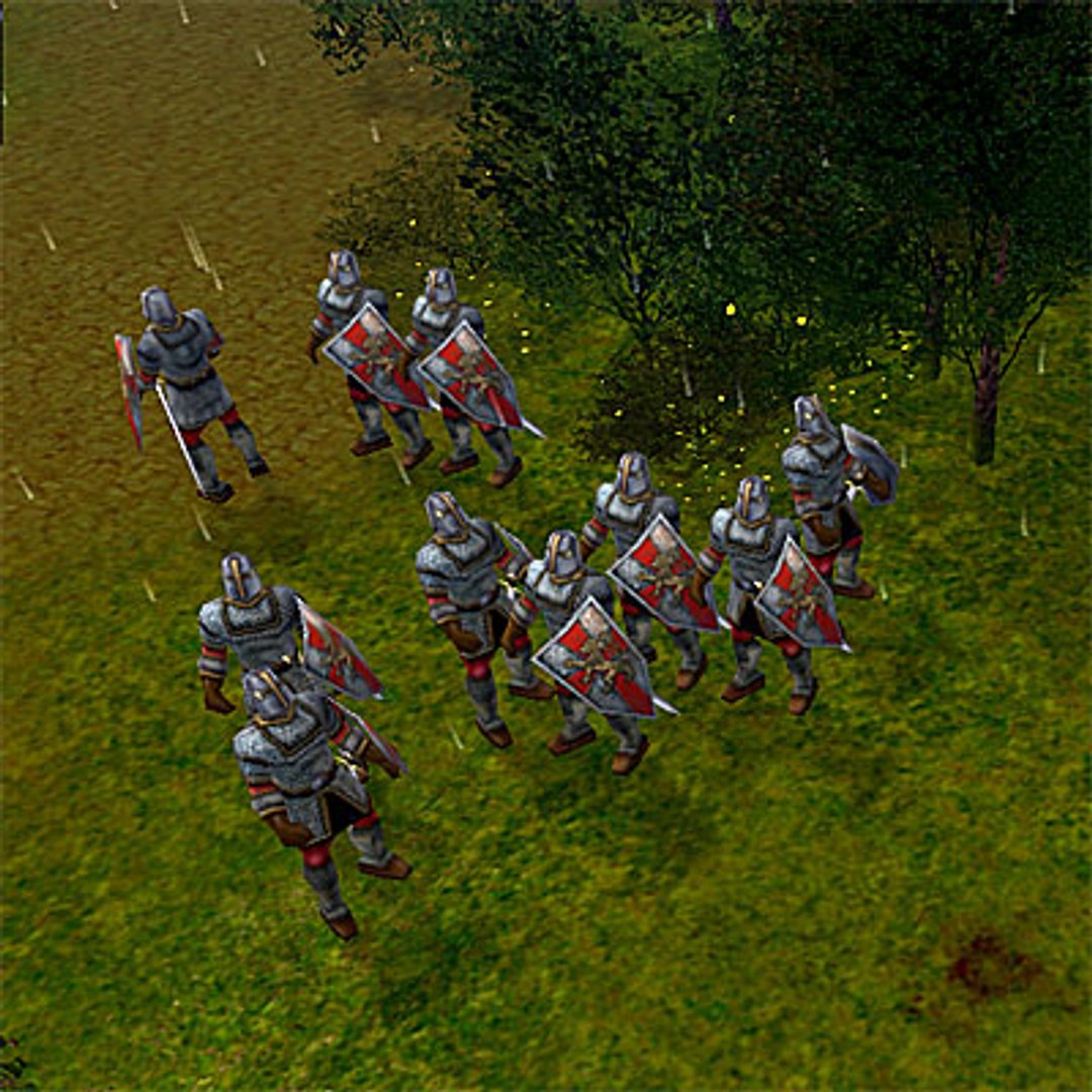 3d Armored Glest Animation Model