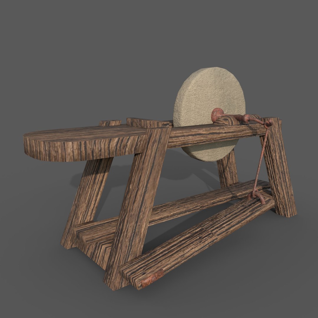 3D Grindstone Model - TurboSquid 2248061