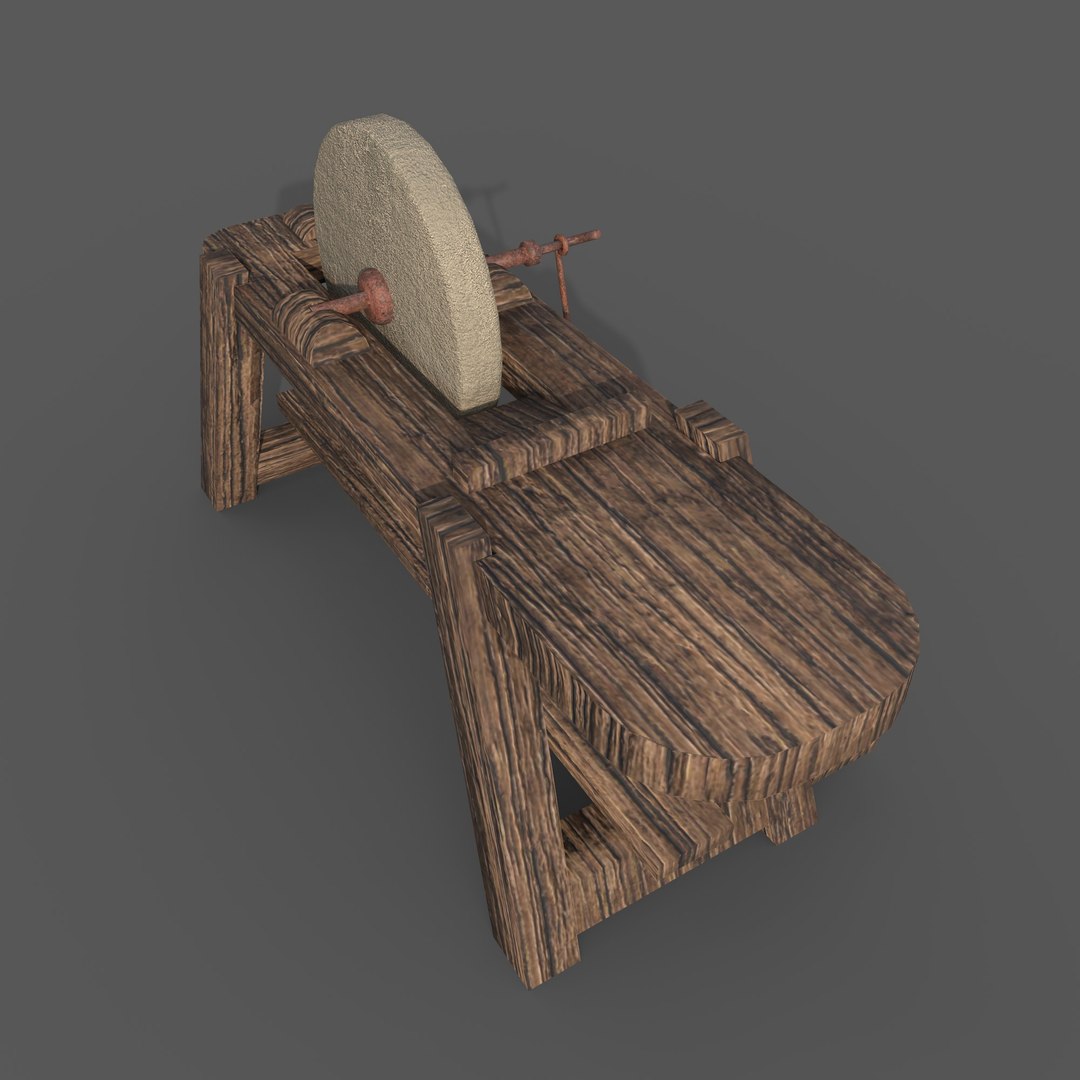 3D Grindstone Model - TurboSquid 2248061