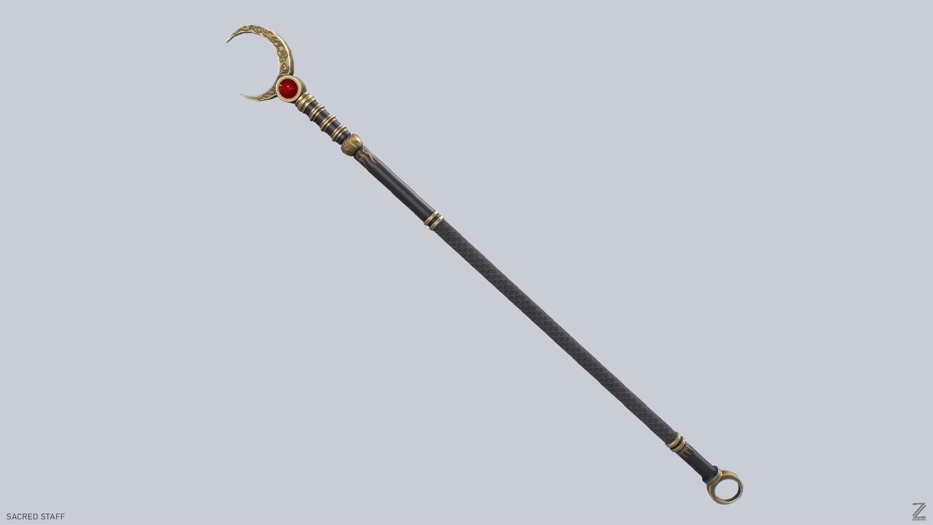 Sacred Staff Model - TurboSquid 2239908