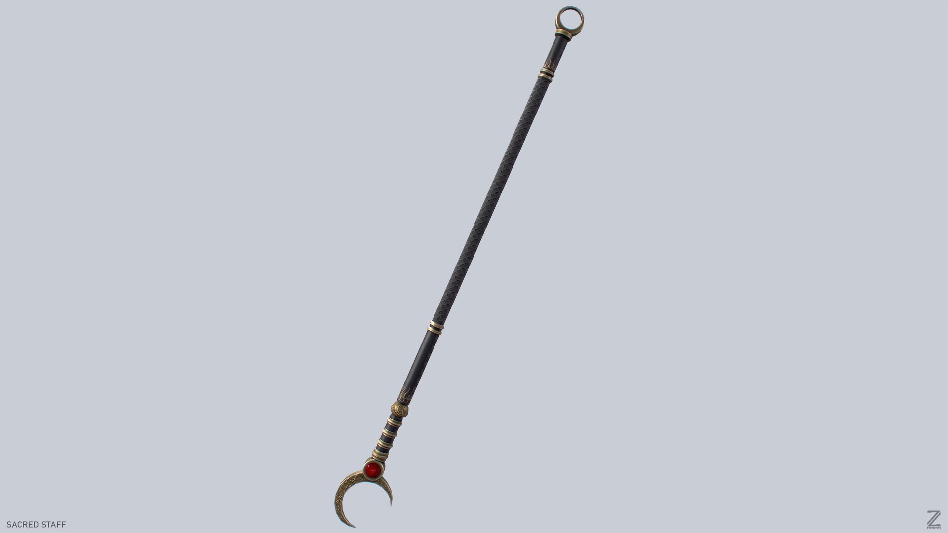Sacred Staff Model - TurboSquid 2239908